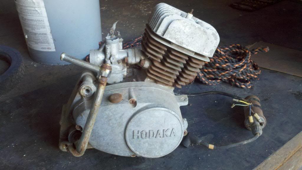 Hodaka ACE 90 Engine | OldMiniBikes.com