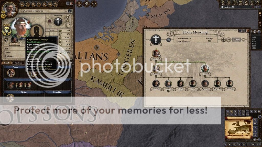 Western Europe 410-962 - The Winter King | Page 111 | Paradox ...